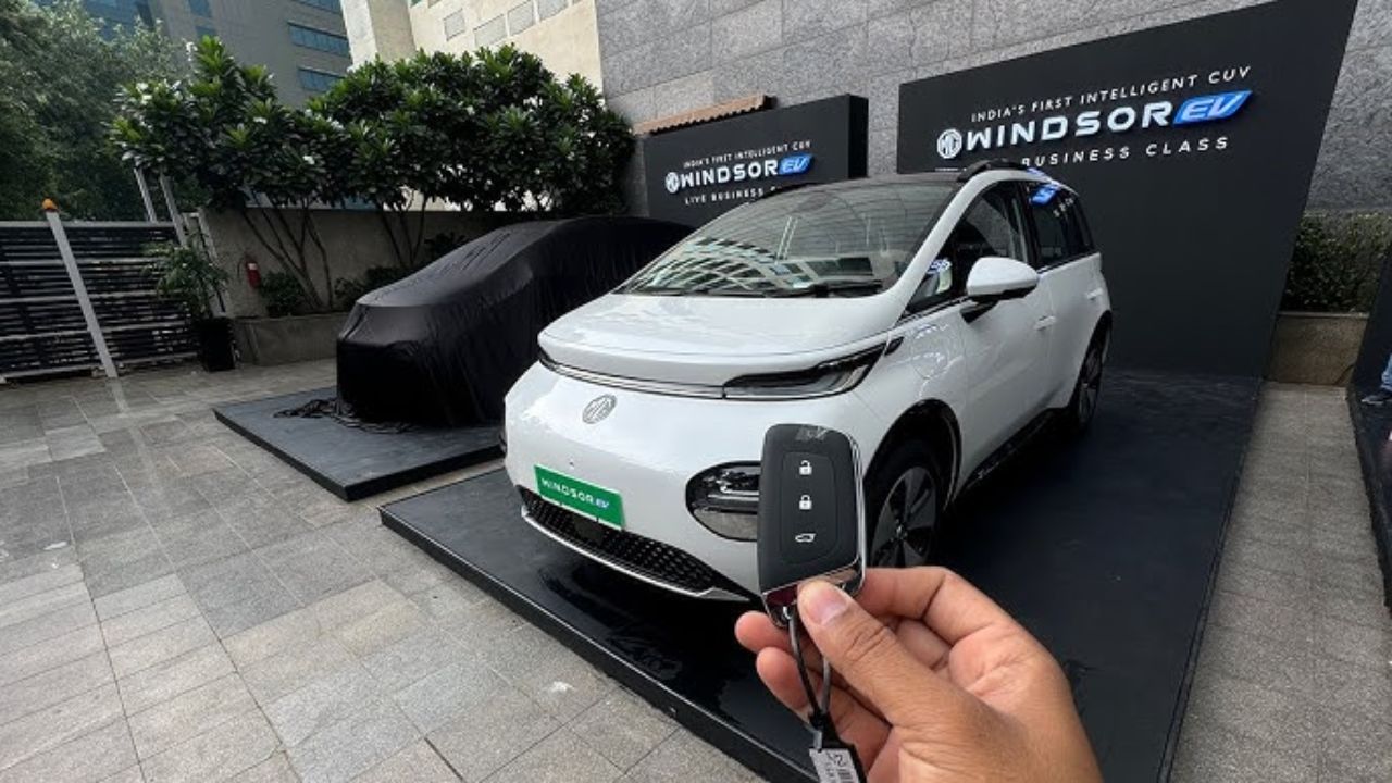 MG Windsor EV Battery Range,Design and Price in India